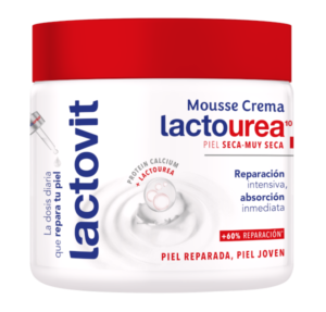 Crema hidratante urea - Mousse Crème Lactourea - Lactovit